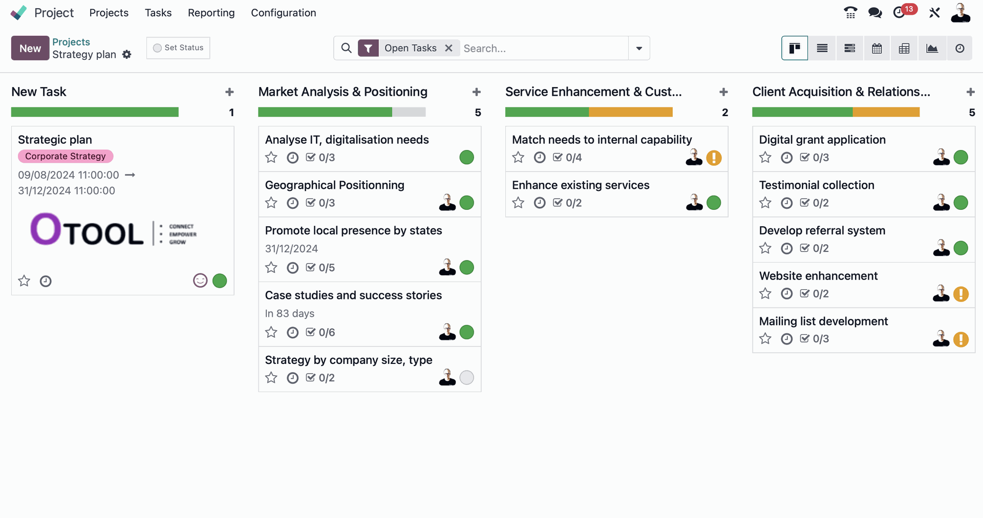 Drive Your Business Strategy | OTOOL Odoo ERP